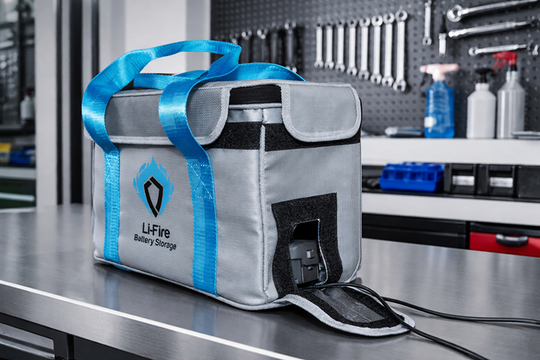Lithium-Ion Battery Fire Containment Bag – Li-Fire
